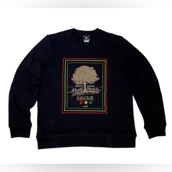 Lrg | Shirts | Lrg Team Roots People Crew Fleece Color Black | Poshmark